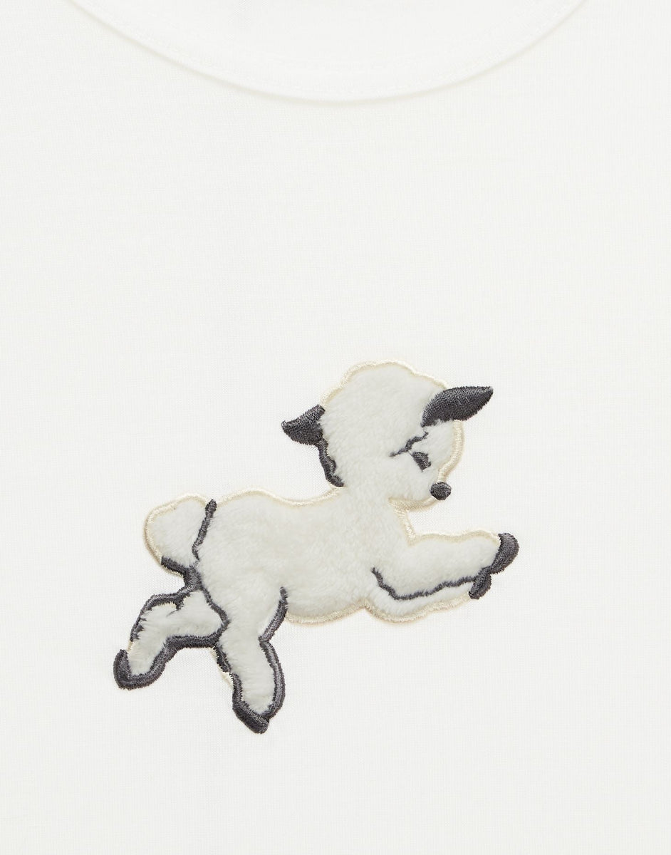 Vintage Lamb Base Set, Rachel Riley for Smalls, Ivory